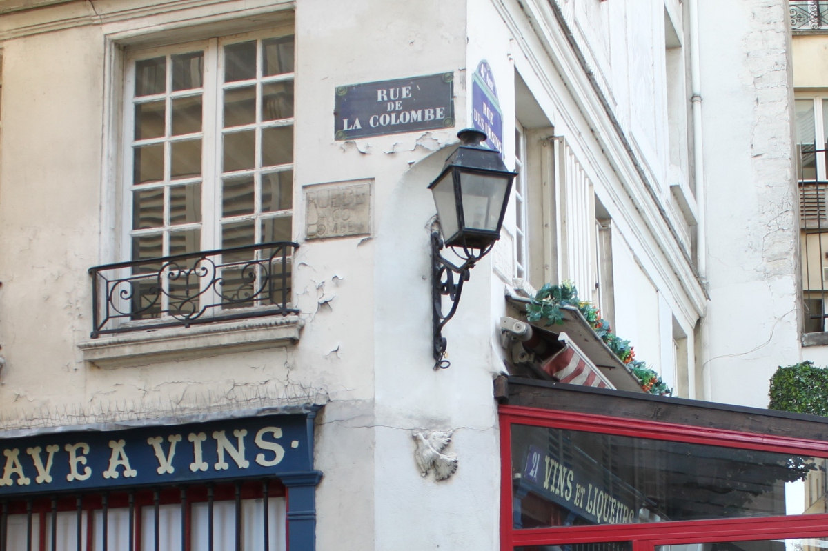 Anecdotes romantiques de Paris - Maison de la Colombe